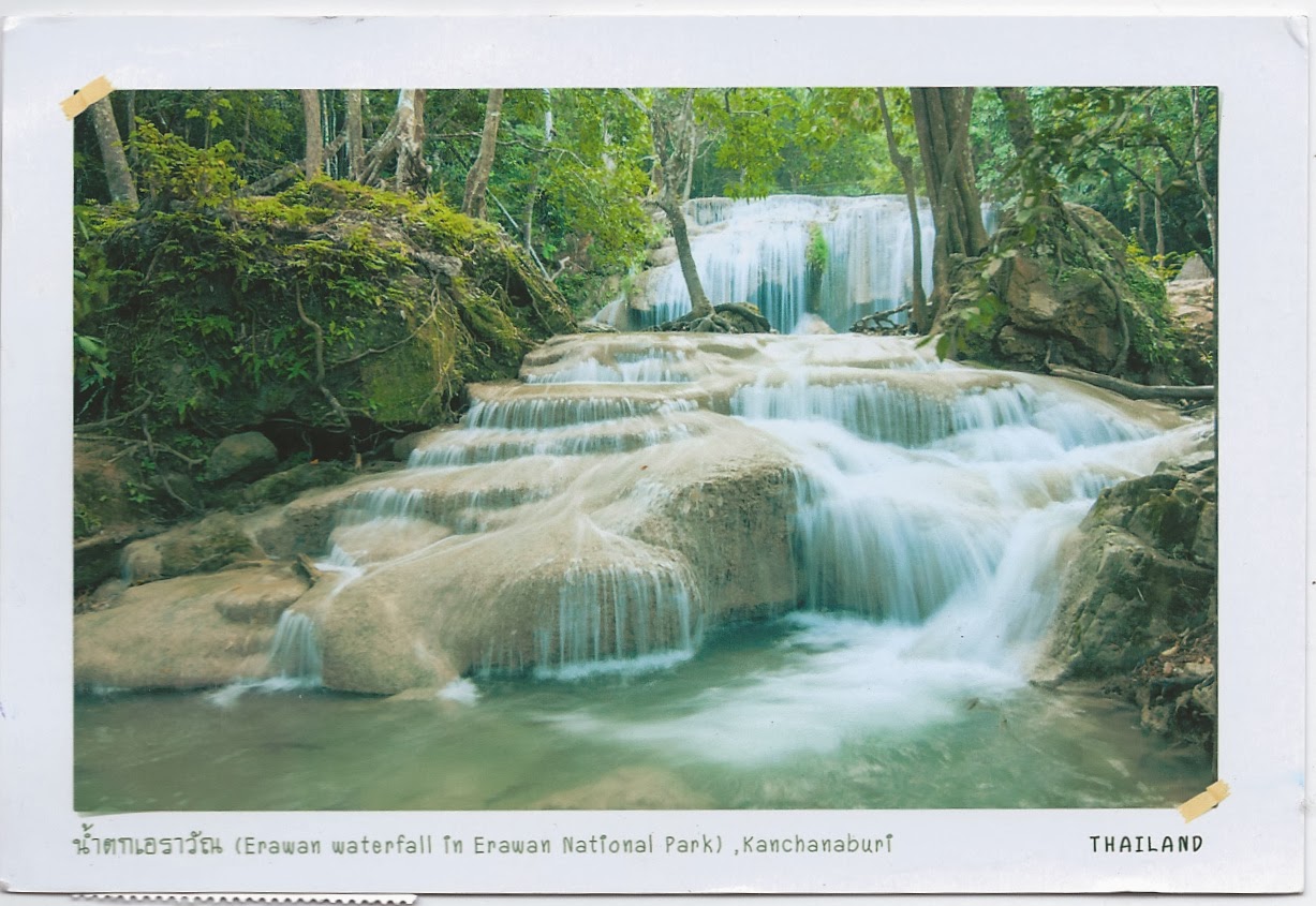 dewereldiskleinenmooi: Waterval, kaart van Namtam uit Thailand