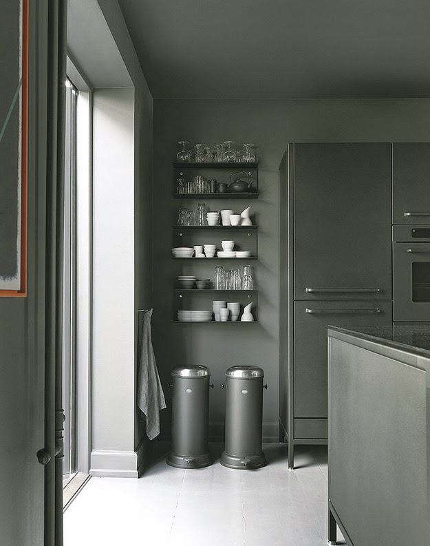 my scandinavian home: A striking black and white Danish home