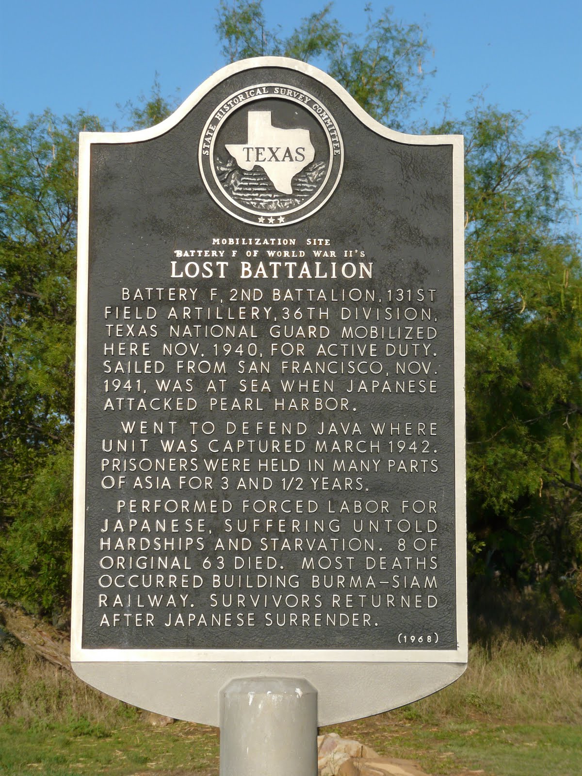 Robert's Road Ramblings: Rating - Fort Richardson State Park in ...