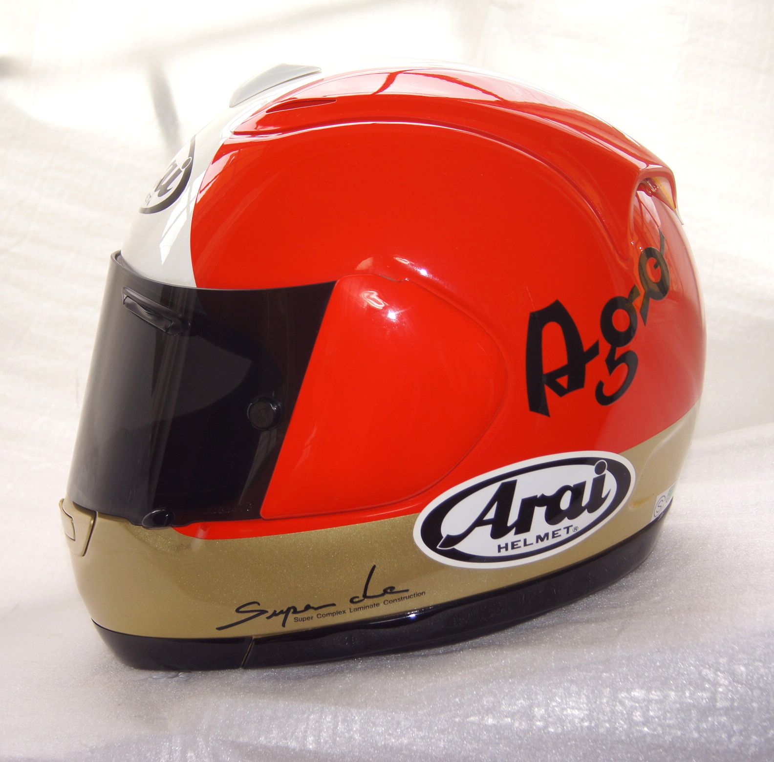 samurai‐bikers: Arai racing helmet RX-7 RRⅢ Limited Giacomo Agostini