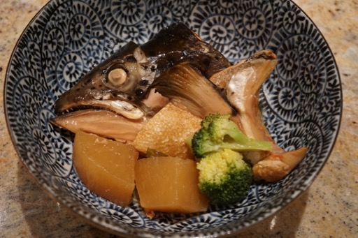 Norio on Wine and Food: Simmered Salmon head 鮭の兜煮