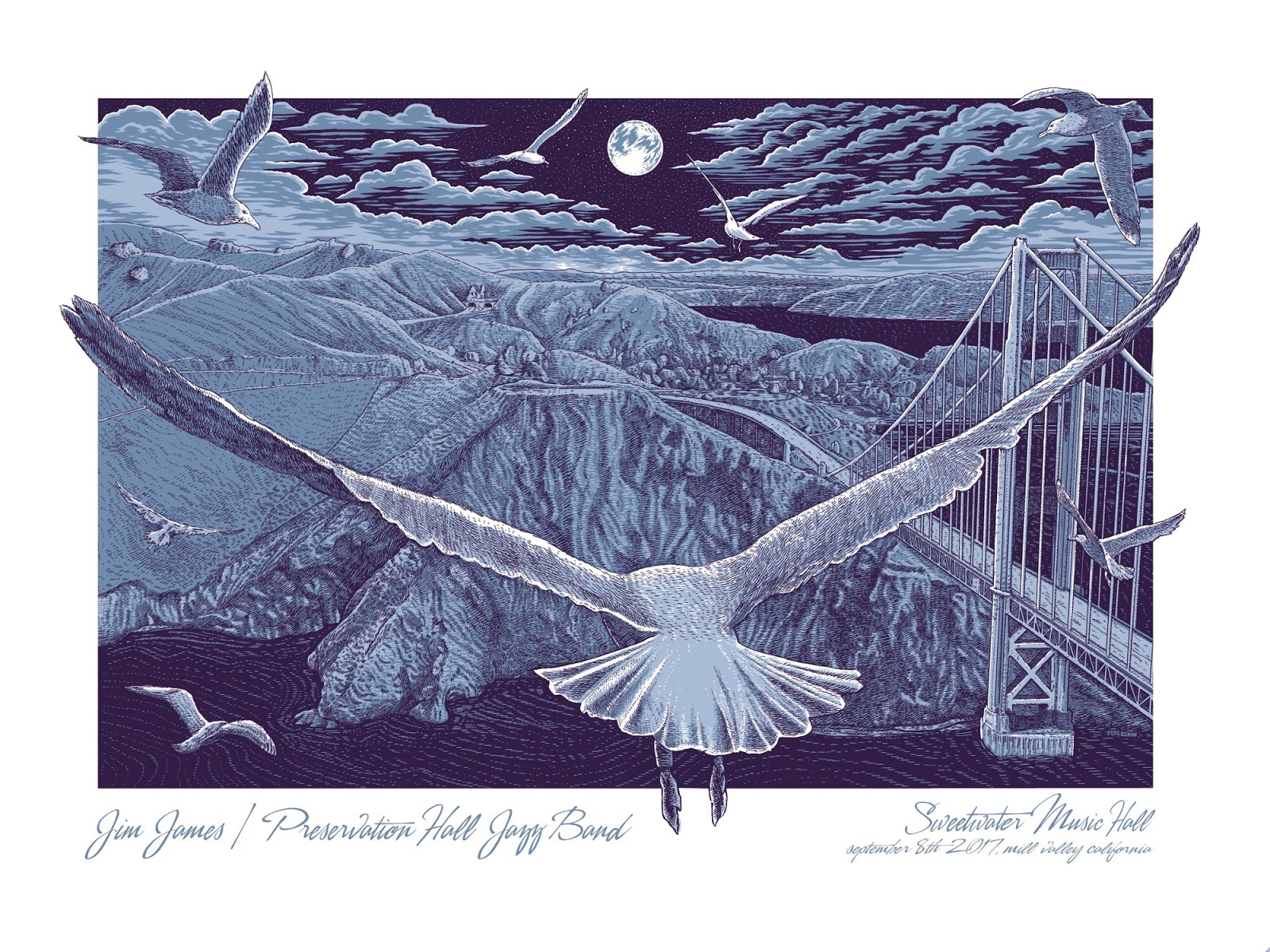 INSIDE THE ROCK POSTER FRAME BLOG: Pete Schaw Jim James Preservation ...