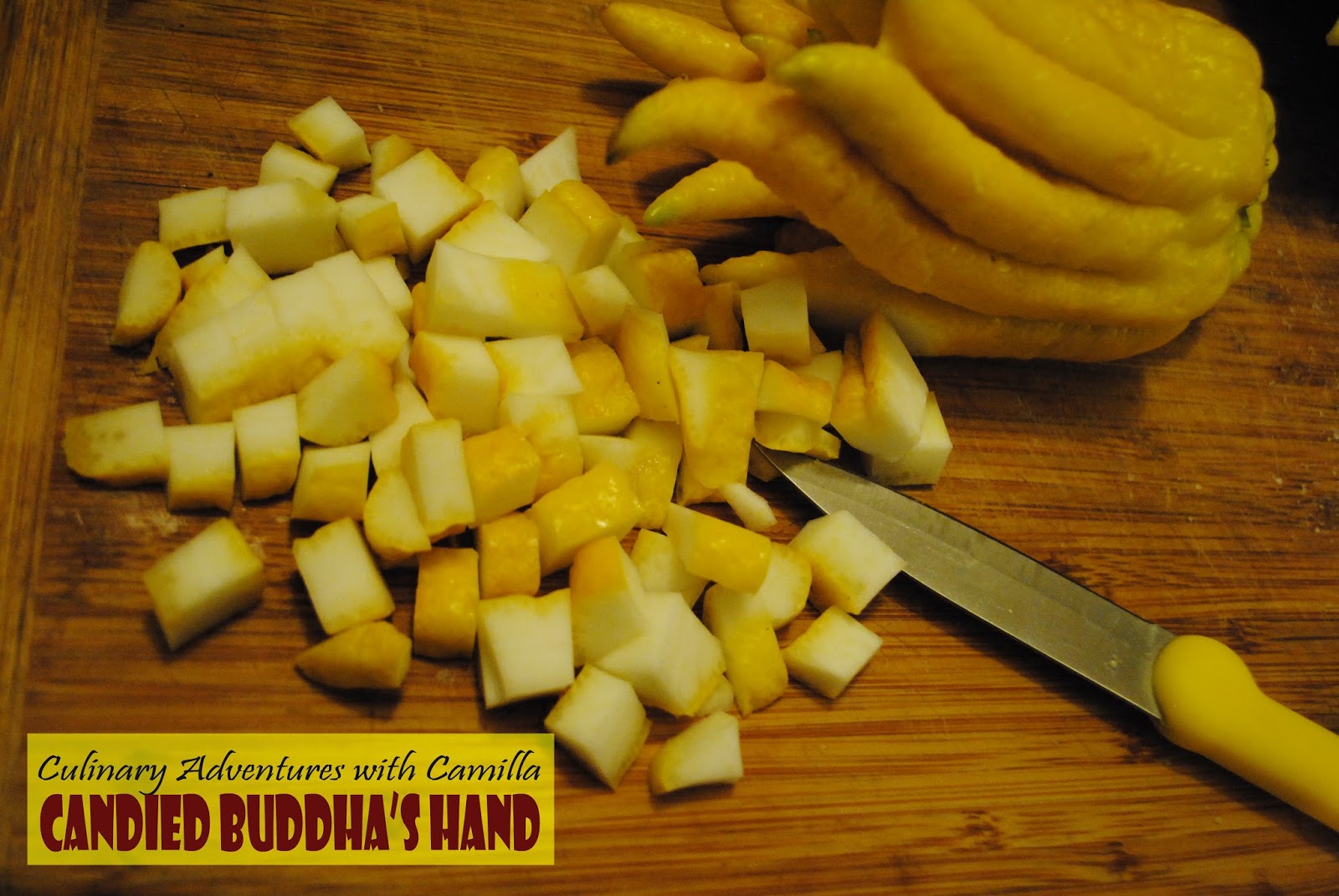 Candied Buddha's Hand