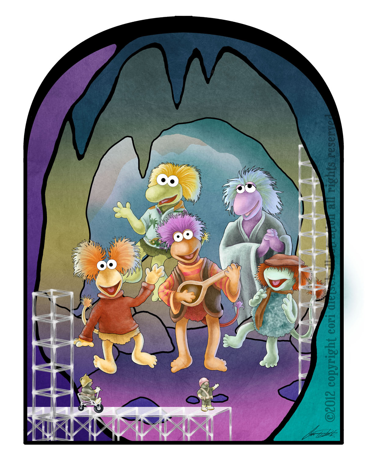 A Dragon from Eden: Fraggle Rock Fan Art