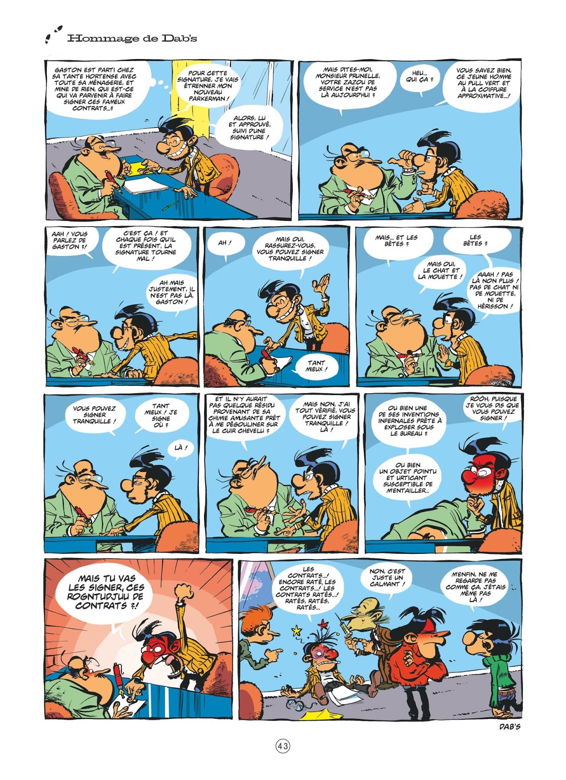 Epistol'Arts: Gaston : La Galerie des Gaffes (collectif)