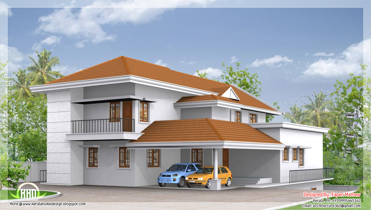14 Beautiful villa elevations - Kerala Home Design and Floor Plans - 9K ...