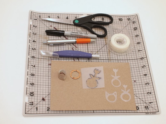 DIY: make milk jug rings