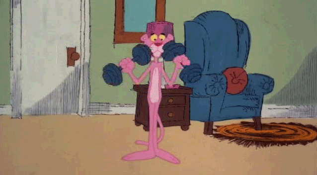 AKI GIFS: Gifs animados A Pantera Cor-de-Rosa