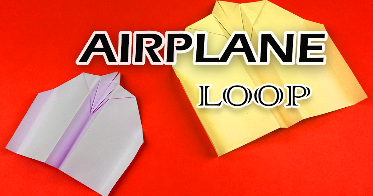 How to Make a Paper Airplane Easy Instructions | Fold Paper Airplane ...