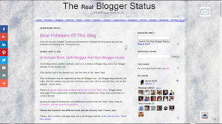 TheRealBlogger: A Domain Root, With Blogger And Non Blogger Hosts