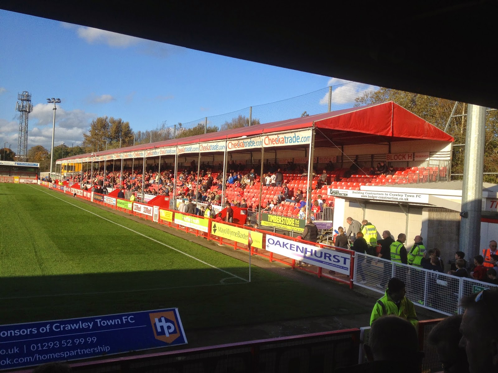 Doing the 92: No. 70: Broadfield Stadium [Crawley Town]