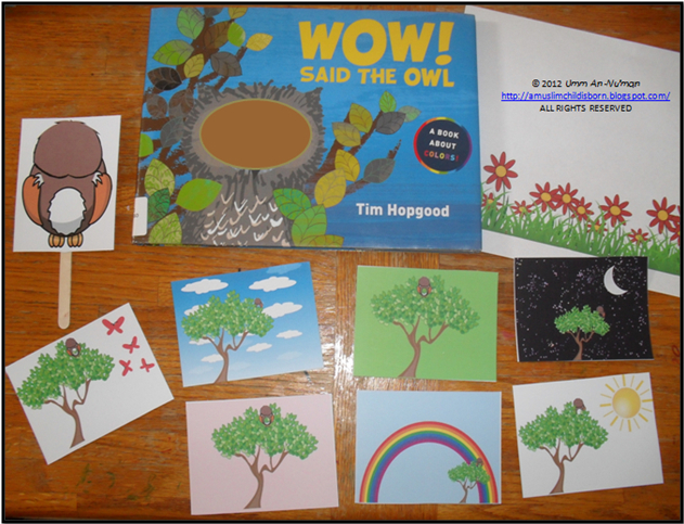 A Muslim Child is Born: Wow! Said the Owl Book Activities