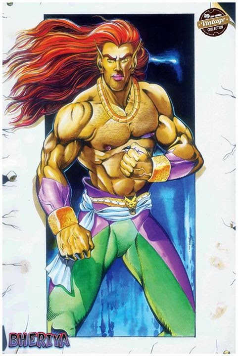 Kobi Bhediya Posters Raj Comics Superhero