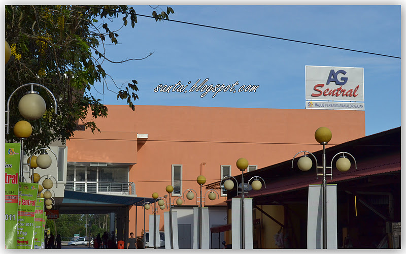 Even Alor Gajah has "Sentral" transport hub