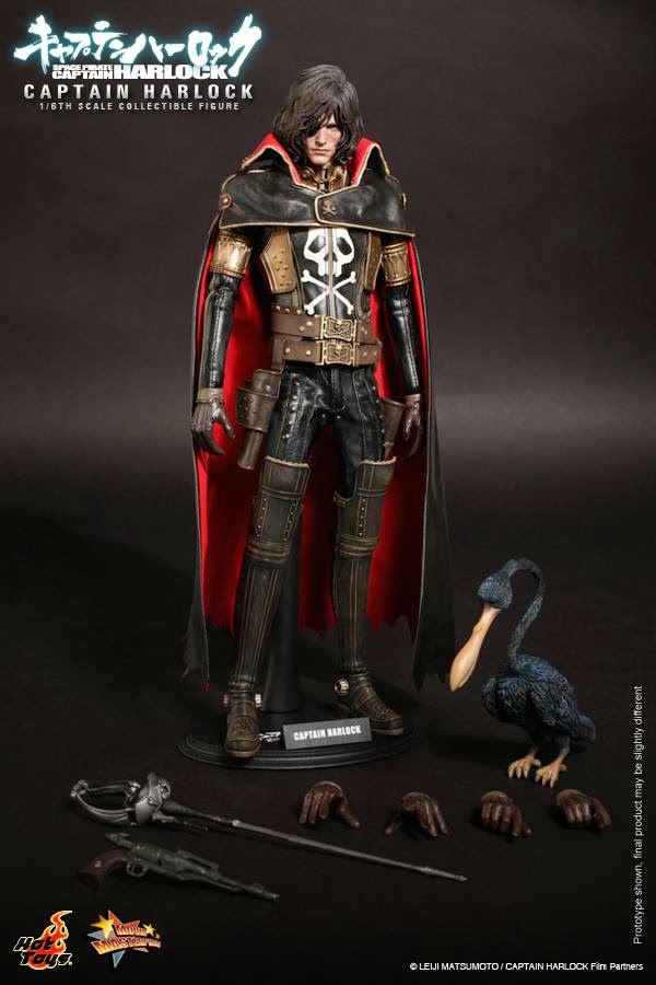FORTY42: Preorder now! Hot Toys Space Pirate Captain Harlock: Captain ...