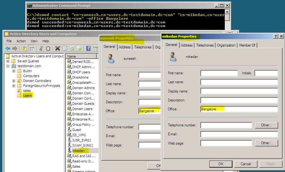 Tech Blog: What are the DS Commands ? How it works in Active directory.