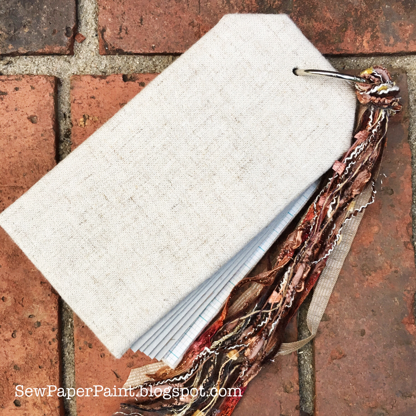 Stamps and Stencils : Fabric Covered Tag Book Tutorial