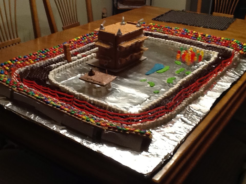 For The Love of Indy: A Gingerbread Pagoda and Candy Model of ...