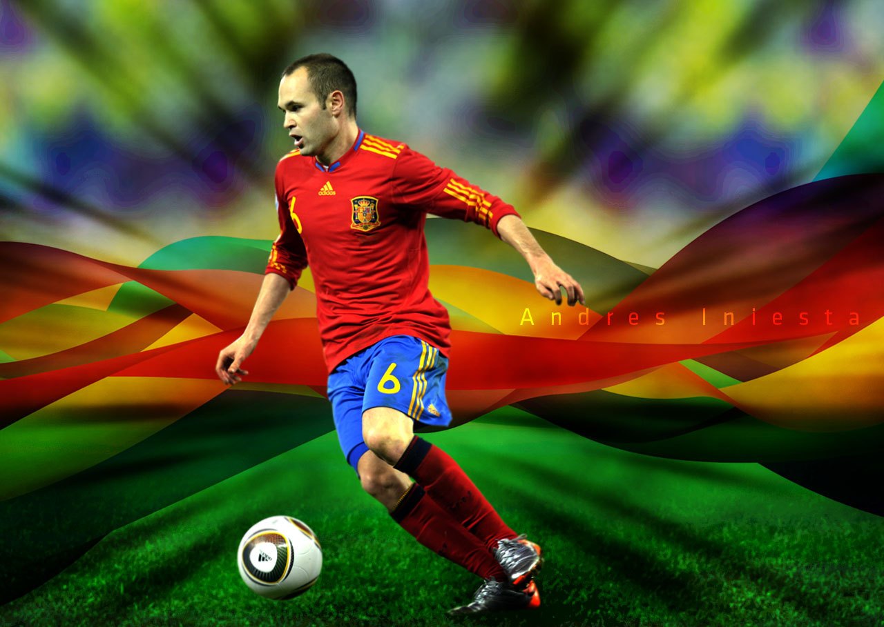 Wallpapers HD Desktop: Andres Iniesta Wallpapers