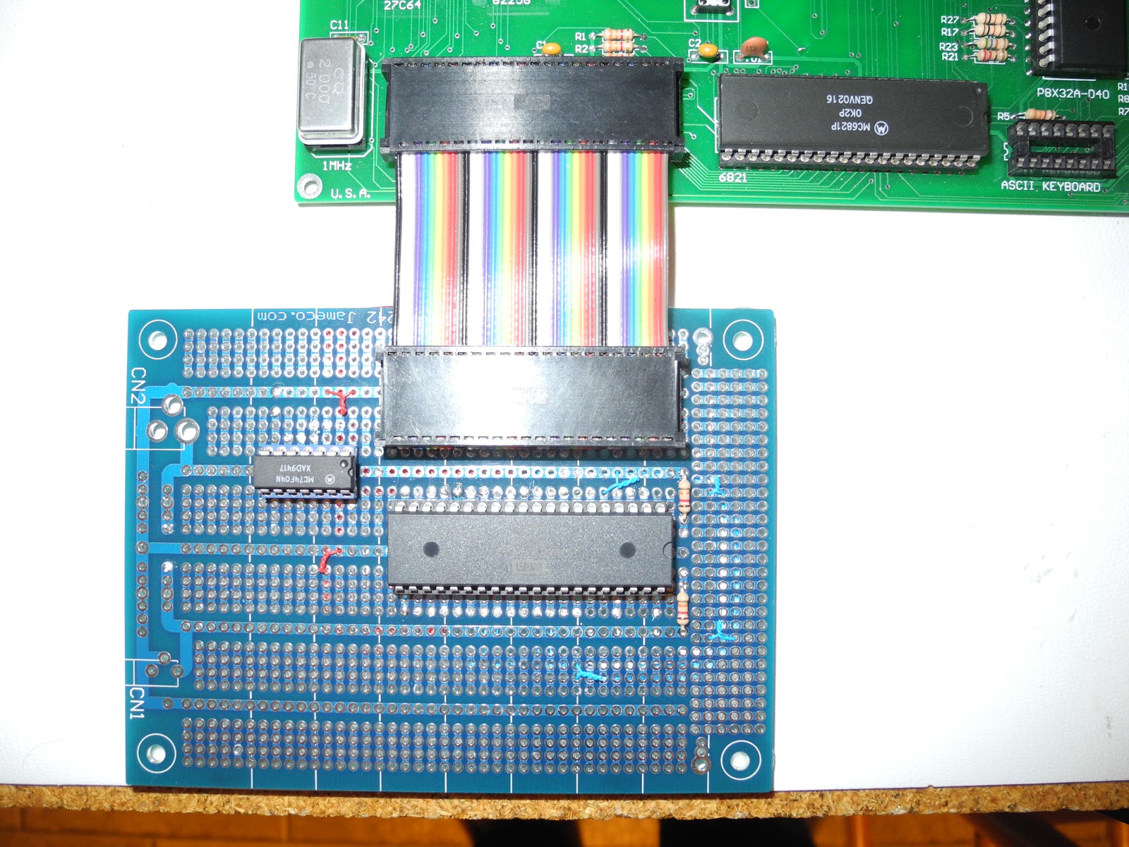 Jeff Tranter's Blog: Replica 1 Now Running With 65816 CPU