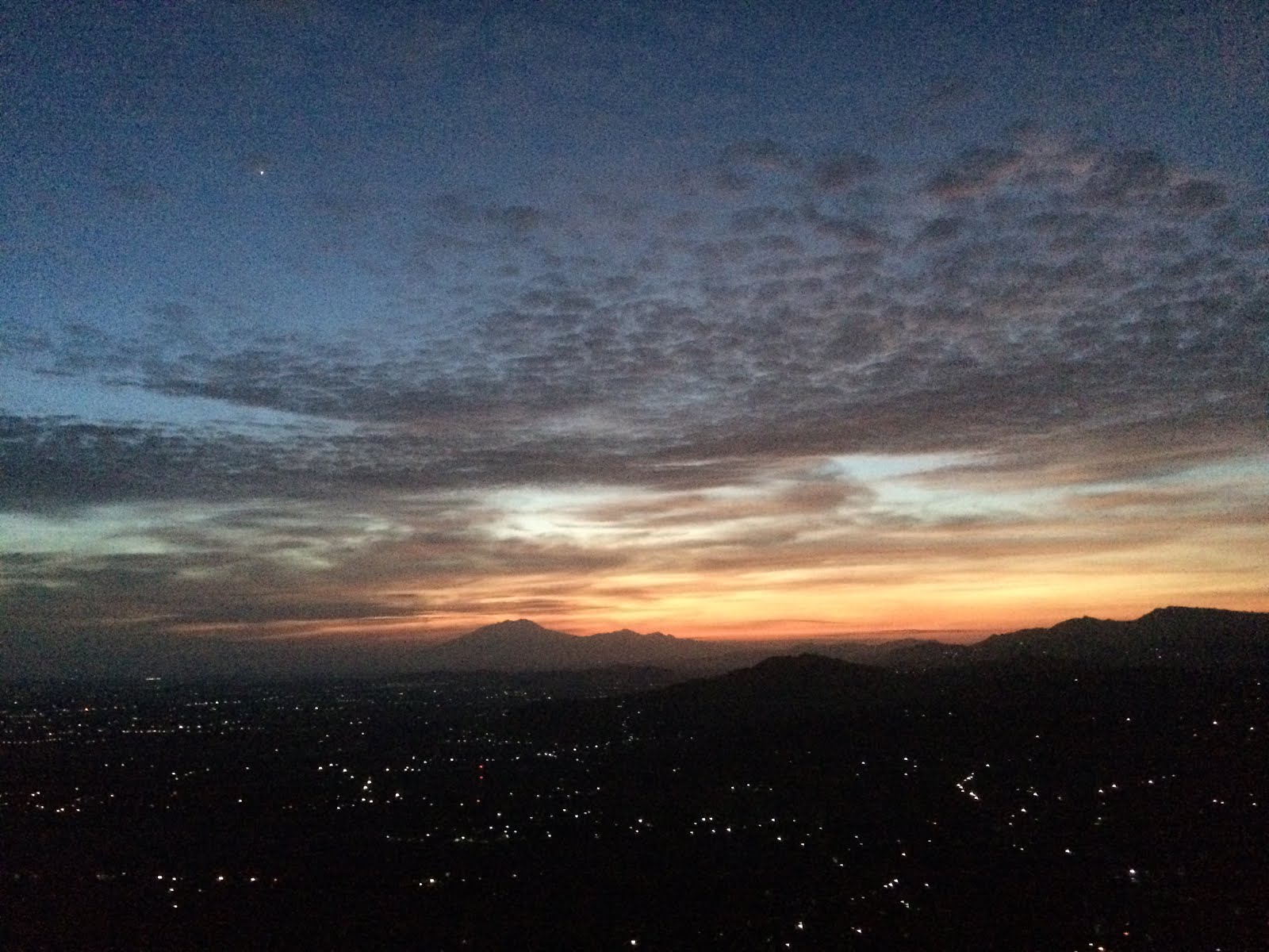Spot Sunrise di Selo Langit - Monyoku