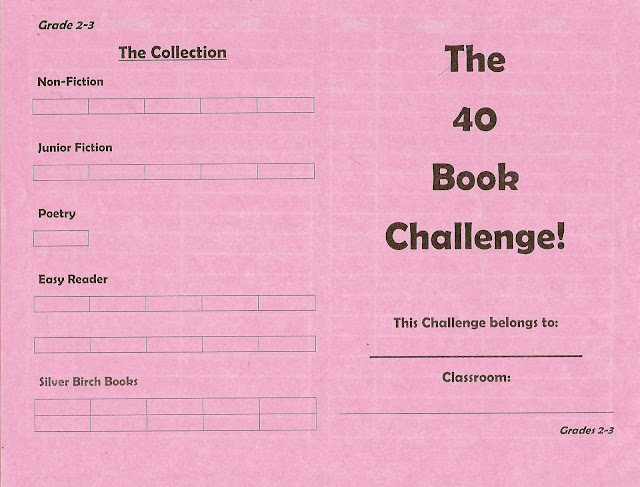 The Absent Librarian: 40 Book Reading Challenge ... for elementary students