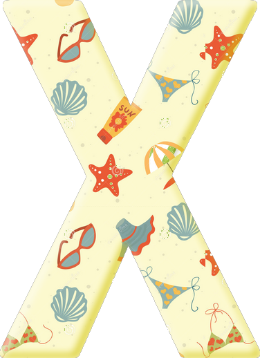 Abecedario de Verano. Summer Alphabet. - Oh my Alfabetos!