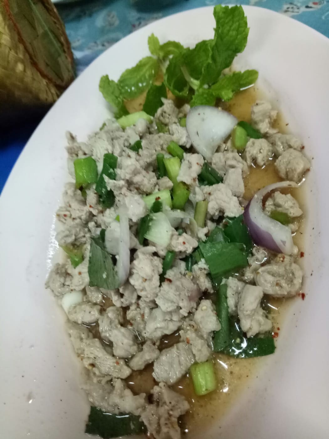 Lia's Food Journey: Thai Food Experiment - Pork Laab/Larb
