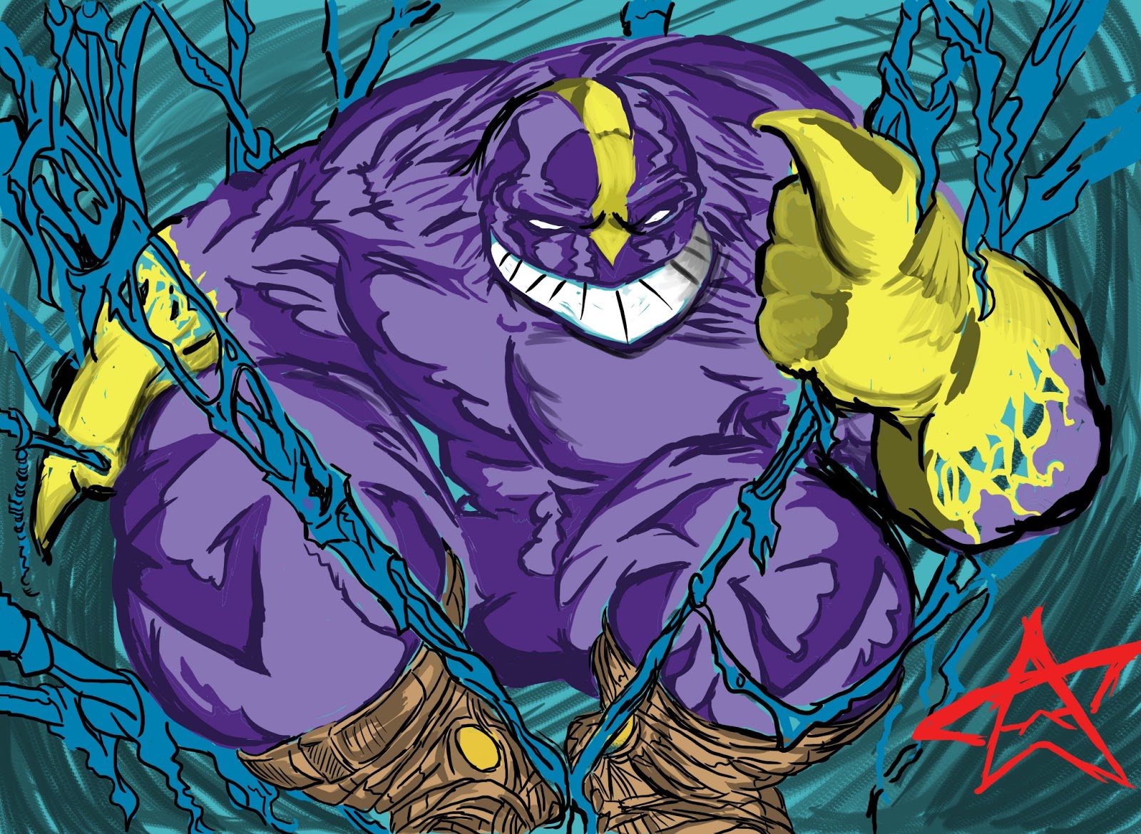THE COMIC ART ALLIANCE: The Maxx By Aaron Walls
