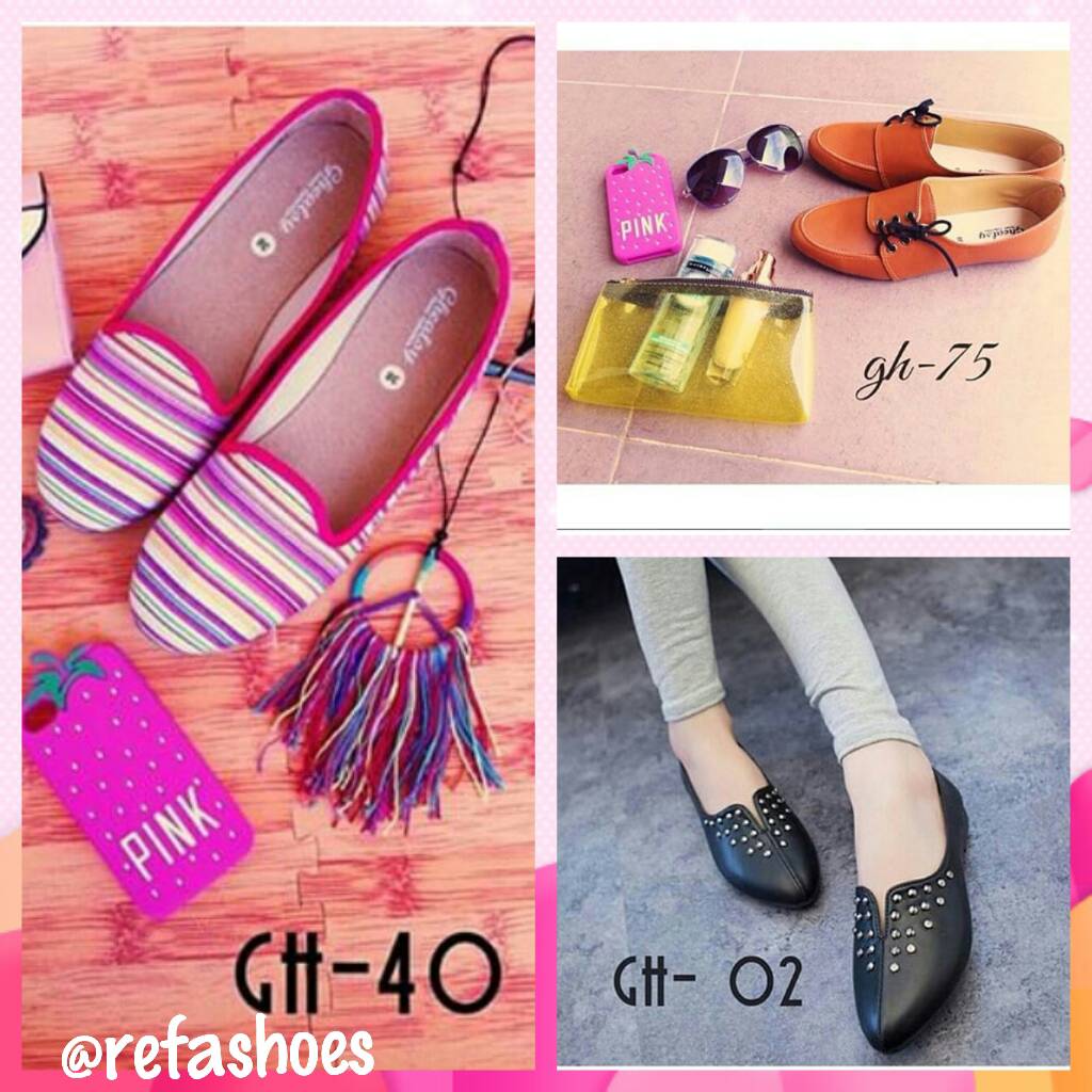 Sepatu Flat Wanita Terbaru dan Paling Murah ~ Pusat Sepatu Flat Shoes