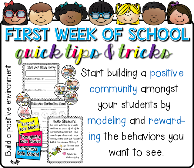 First Week of School: Quick Tips and Tricks for new K-2 Teachers ...