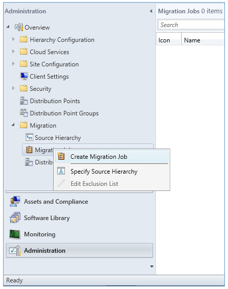 Venu Singireddy S Blog Sccm Creating Migration Job Step By Step Guide