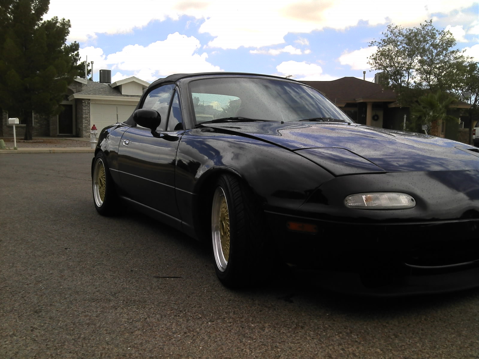 fender rolling in el paso tx: Clean Miata