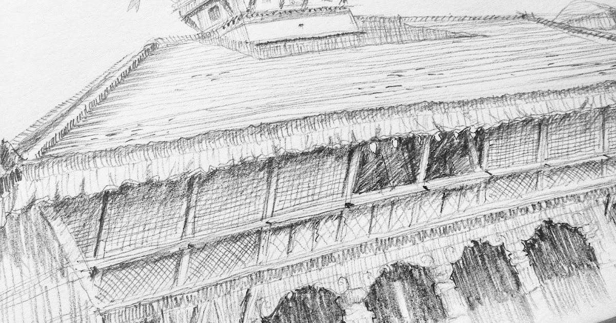 Paul Vickers : Design Thinking: My drawings from Kathmandu and ...