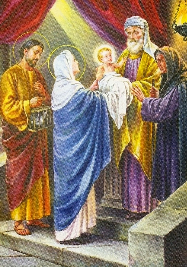 Sancta Mater Dei La PresentaciÓn Del NiÑo JesÚs En El Templo Y La PurificaciÓn De La SantÍsima