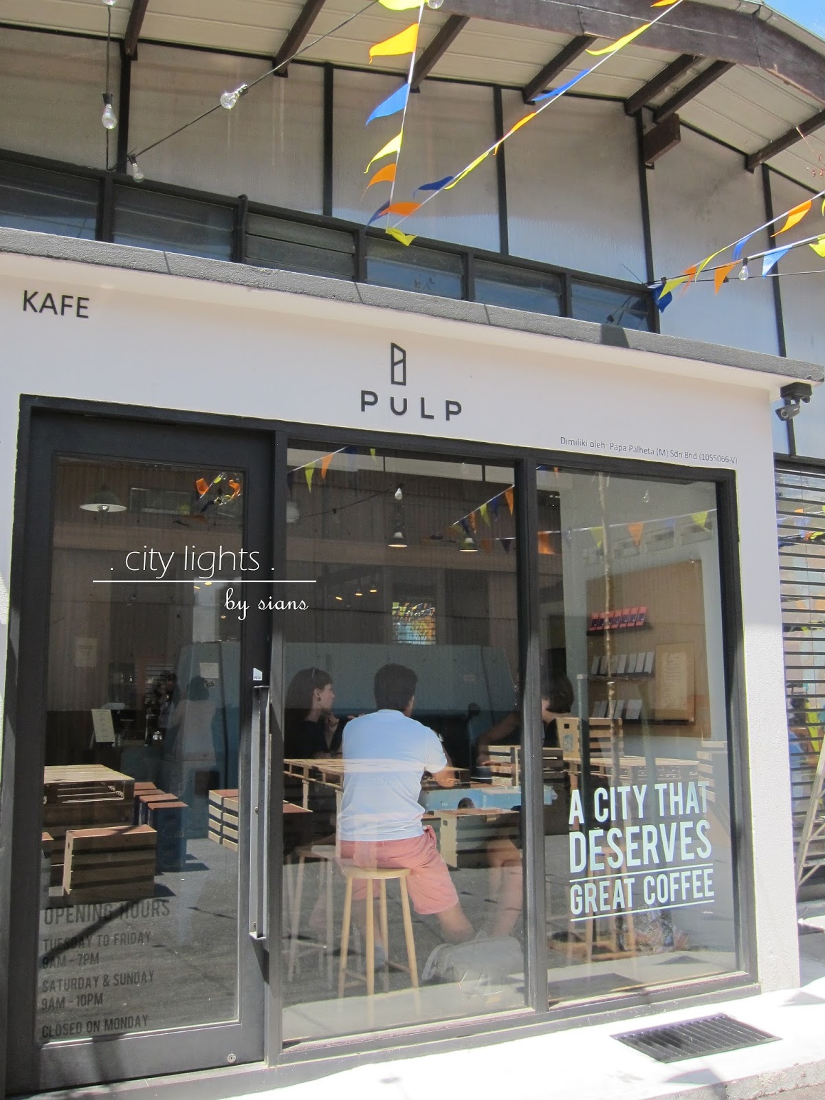 pulp by papa palheta | city lights