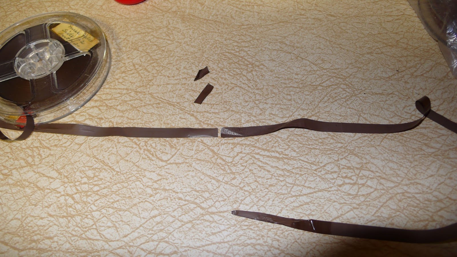 The "Secret" is Gratitude: Splicing - Repairing - Fixing Broken VHS ...