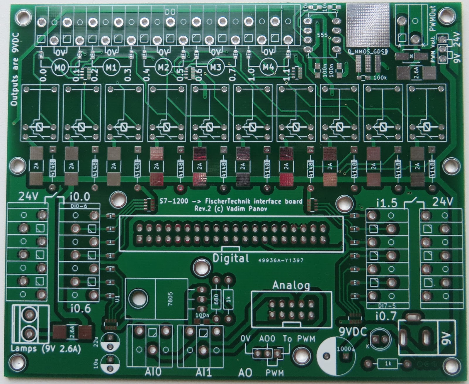 Make an interface board to connect industrial controllers and ...
