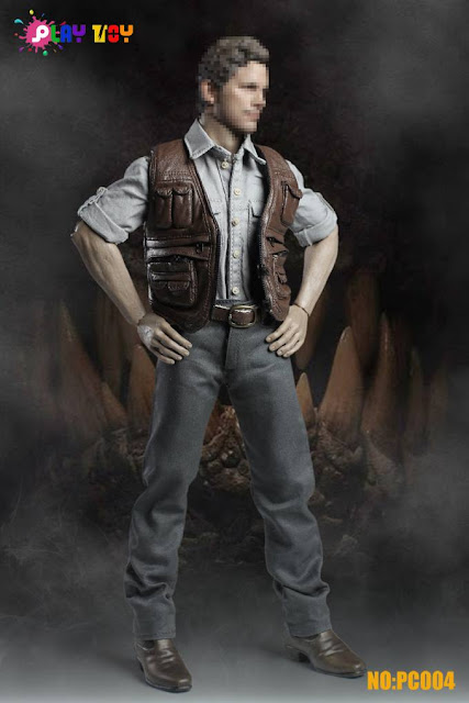 toyhaven: Play Toy 1:6 Dino Expert Outfit Set is what Chris Pratt as ...