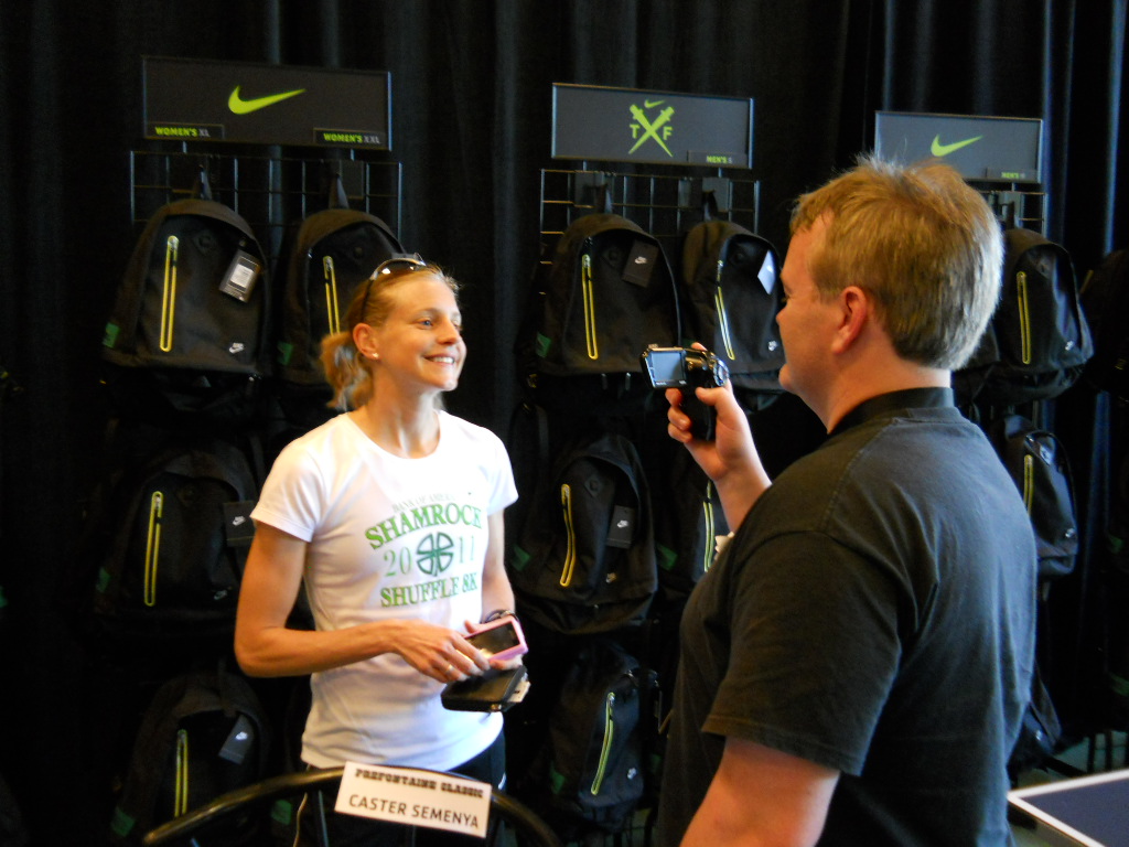 writing about running: Eugene Diary: Part 2, Press Conference