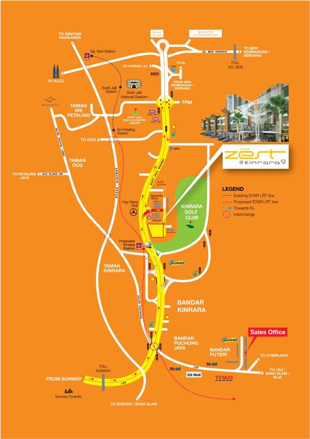 The Zest Service Apartment @ Kinrara For Rent