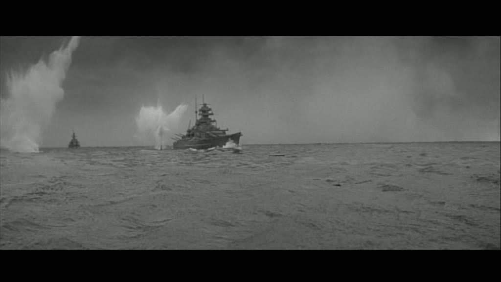 model ships in the cinema: Sink the Bismarck 1960