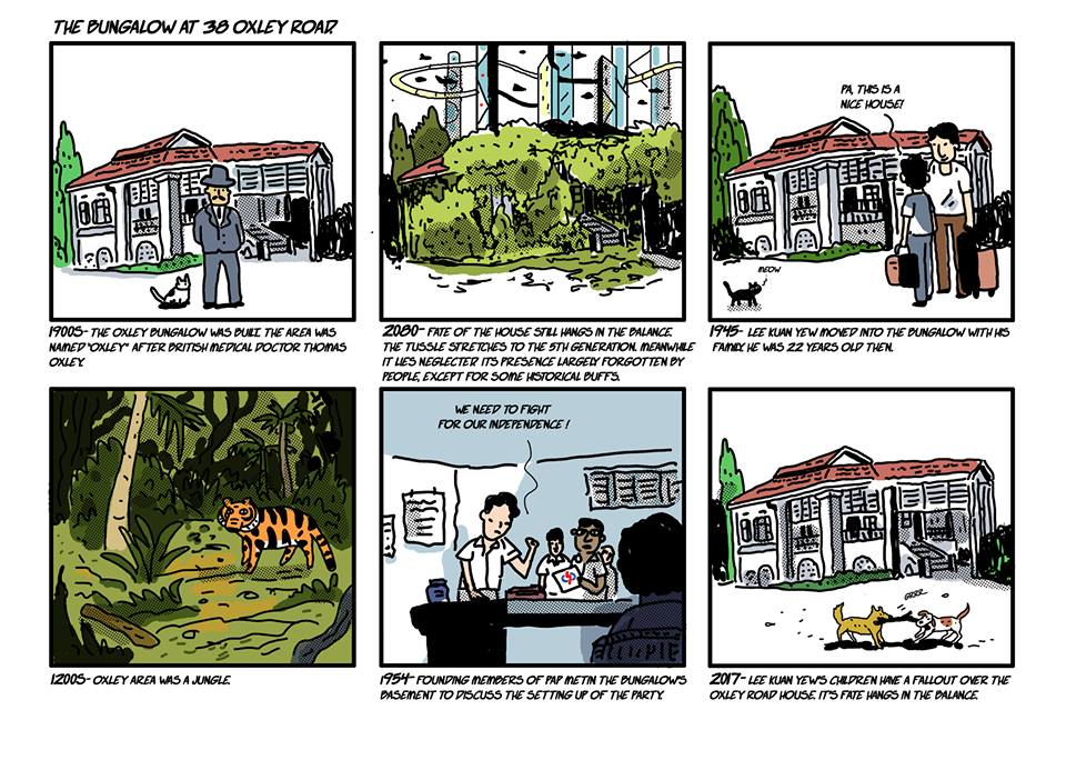 Singapore Comix: The house of lee