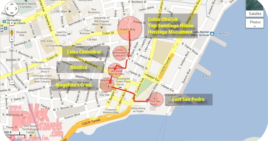 How to Go to Cebu Tourist Spots: Magellan’s Cross to Fort San Pedro ...