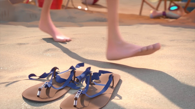 Anime Feet: CG Beach Short: Indice 50 (Mega-Post)