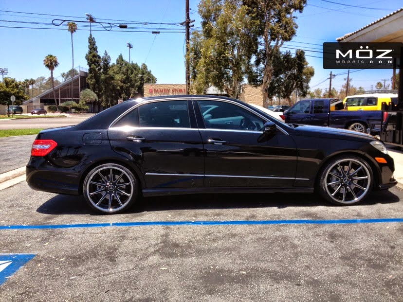 Mercedes-Benz W212 E63 AMG on MOZ Wheels | BENZTUNING