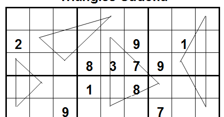 Triangles Sudoku (Fun With Sudoku #22)