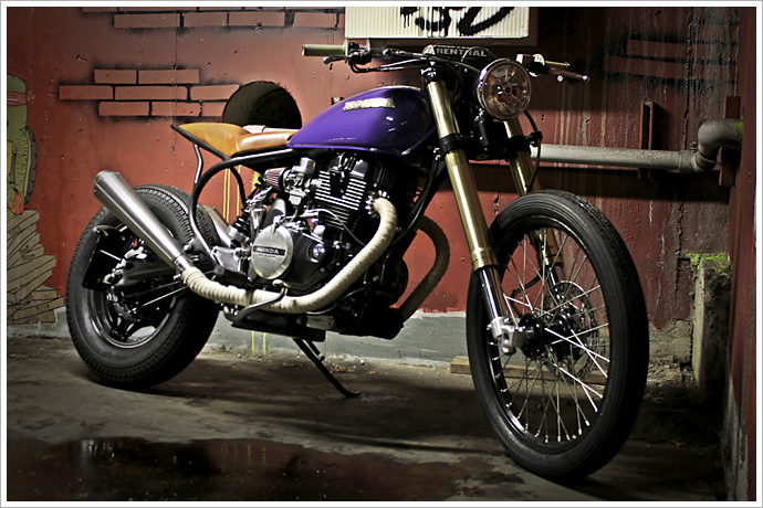 Honda CB 450 Custom by JMR - Lsr Bikes