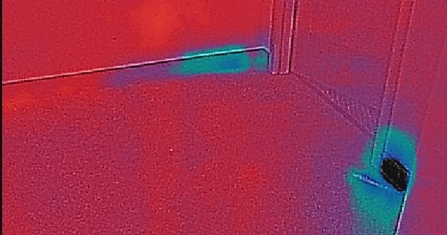 Sustainable Mycology: Water leak detection with FLIR one IR camera