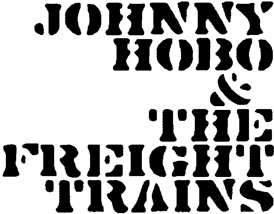 Shrouded in Fog: Johnny Hobo and the Freight Trains Stencil